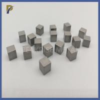 China 30mm Molybdenum Tungsten Alloy Cube for Counterweight High Density 18.5 g/cm3 for sale