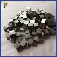 China 30mm Molybdenum Tungsten Alloy Cube for Counterweight High Density 18.5 g/cm3 for sale
