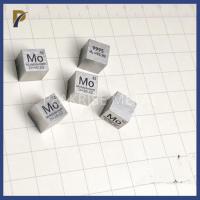 China 30mm Molybdenum Tungsten Alloy Cube for Counterweight High Density 18.5 g/cm3 for sale