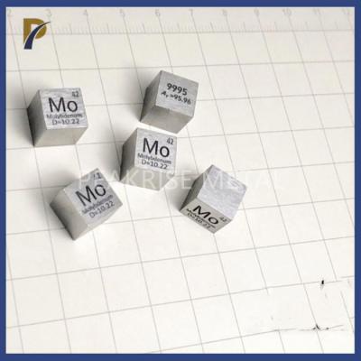 China 30mm Molybdenum Tungsten Alloy Cube for Counterweight High Density 18.5 g/cm3 for sale