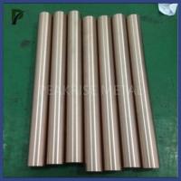 China Dia 25mm WCu20 Tungsten Copper Alloy Rod Bright Surface for Electrodes Copper Tungsten Bar for sale