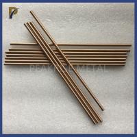 China Dia 25mm WCu20 Tungsten Copper Alloy Rod Bright Surface for Electrodes Copper Tungsten Bar for sale