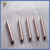 China W80Cu20 Tungsten Copper Alloy Rod Density 15.5g/cm3 Copper Tungsten Electrode Bar 5-50mm Diameter for sale