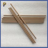 China W80Cu20 Tungsten Copper Alloy Rod Density 15.5g/cm3 Copper Tungsten Electrode Bar 5-50mm Diameter for sale