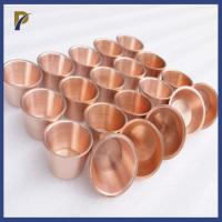 China OFC Oxygen Free Copper Crucible 99.995% Purity for Vacuum Coating and Lab Use for sale