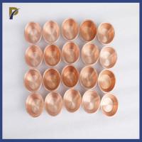 China OFC Oxygen Free Copper Crucible 99.995% Purity for Vacuum Coating and Lab Use for sale