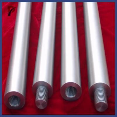China Molybdenum Electrode 63mm Diameter with Two End Thread for Glass Melting Furnace for sale