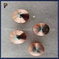 China Bright Inlaid Tungsten Copper Alloy Electrode Composite 75 WCu for sale