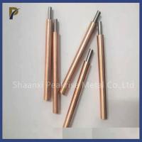 China Bright Inlaid Tungsten Copper Alloy Electrode Composite 75 WCu for sale