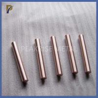 China Tungsten Copper Alloy Bar WCu25 WCu30 Diameter 5-50mm for Electronic Packaging Aerospace for sale