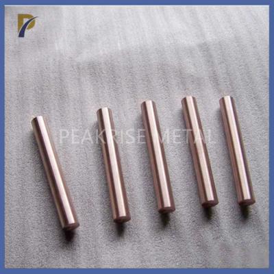 China Tungsten Copper Alloy Bar WCu25 WCu30 Diameter 5-50mm for Electronic Packaging Aerospace for sale