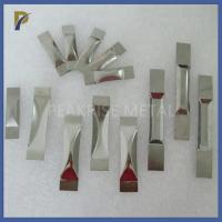China High Purity Stamped Tungsten Boats 100x10x0.3mm for Vacuum Evaporation Coating for sale