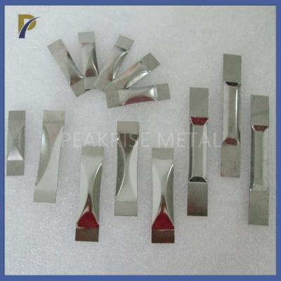 China High Purity Stamped Tungsten Boats 100x10x0.3mm for Vacuum Evaporation Coating for sale