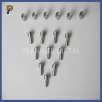 China M6 M8 M10 Tungsten Bolt Screw Nuts Tungsten Molybdenum Titanium Threaded Rod for sale