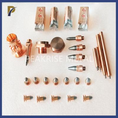 China Polished Tungsten Copper Alloy Electrode WCu20 for High Voltage Switch 1000MPa for sale