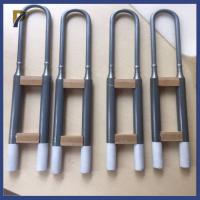 China U Type Molybdenum Silicide Heating Elements 1600C 1800C for Box Resistance Furnace for sale