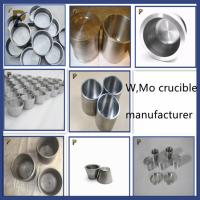 China High Purity Molybdenum Sheets / Crucible / Rod / Boat For Industrial Use for sale