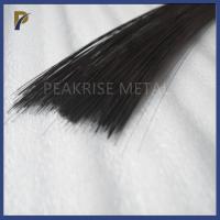 China TZM Molybdenum Alloy Wire 0.3mm Electrolytic Polished Black for Furnace Components 1600C for sale