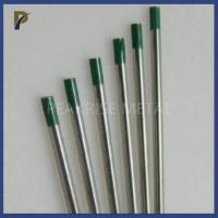 China Pure Tungsten Electrode AWS A5.12M Green 99.5% Tungsten 1.0-12.0mm 150mm for sale