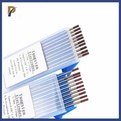 China Zirconium Tungsten Electrode WZ3 WZ8 150mm 175mm Length Polished Surface for AC Welding for sale