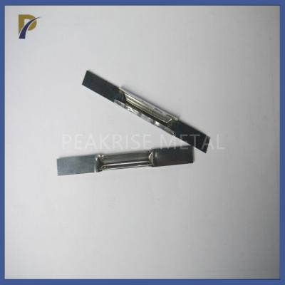 China High Conductivity Evaporation Coated Tungsten Boat 0.3mm Thickness 100mm Length for High Temperature Applications for sale