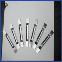 China High Conductivity Evaporation Coated Tungsten Boat 0.3mm Thickness 100mm Length for High Temperature Applications for sale