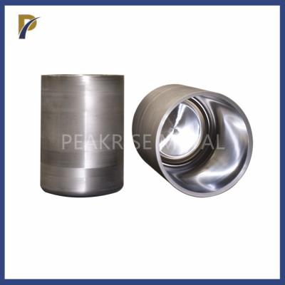 China 99.95% Purity Sintered Tungsten Crucibles 2200°C for Crystal Growth Furnace for sale