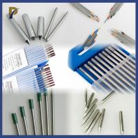 China TIG Welding Tungsten Electrodes for Aluminum Alloy 1.0-10mm Diameter Lanthanated Cerium Thorium for sale