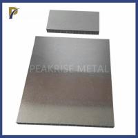 China 99.95% Pure Tungsten Plate Sheet 1.5mm Thickness 150x150mm for Semiconductor Applications for sale