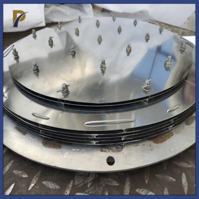 China Tungsten Molybdenum Heat Shield for Vacuum Furnace 0.3mm to 2.0mm Thickness 660mm Diameter for sale