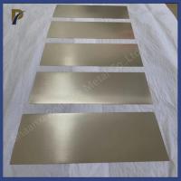 China High Purity Niobium Sheet Nb1 Nb2 RO4200 3.0mm 5.0mm ASTM B393 Annealed for sale