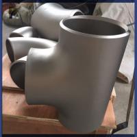 China ASME B16.9 Titanium Tee Equal Diameter Tee TA1 TA2 TA10 TC4 Gr1 Gr2 Gr5 for sale