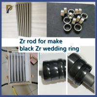 China Zr702 Zirconium Rod 21-27mm Diameter for Black Wedding Band Making for sale