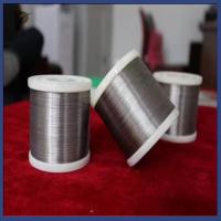 China Zr702 Zirconium Wire 0.1mm to 0.5mm Diameter ASTM B550 High Purity 99.7% for sale
