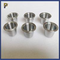 China AutoFluxer Zirconium Crucible Zr702 Flanged Low Form 50ml Laboratory Analysis for sale
