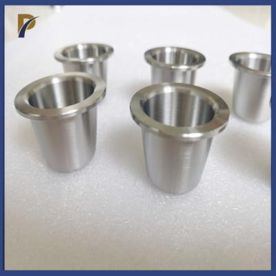 China AutoFluxer Zirconium Crucible Zr702 Flanged Low Form 50ml Laboratory Analysis for sale