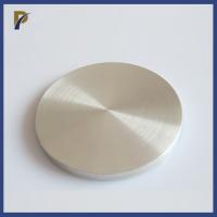 China ASTM B708 Tantalum Round Plate 10mm Thick 99.95% Pure Ta Disc for Sputtering for sale