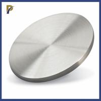 China ASTM B708 Tantalum Round Plate 10mm Thick 99.95% Pure Ta Disc for Sputtering for sale