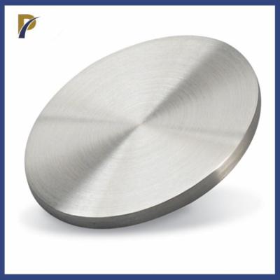 China ASTM B708 Tantalum Round Plate 10mm Thick 99.95% Pure Ta Disc for Sputtering for sale