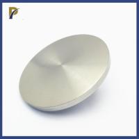 China ASTM B708 Tantalum Round Plate 10mm Thick 99.95% Pure Ta Disc for Sputtering for sale