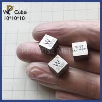 China Polished Metal Element Cubes 99.95% Purity 10x10x10mm for Business Gifts and Teaching for sale