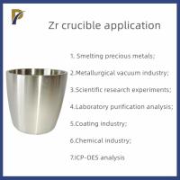 China ICP-OES Zirconium Crucible Zr702 50ml High Temperature Laboratory Purification for sale