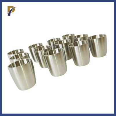 China Zirconium Crucible Low Form Straight Wall 10ml 40ml Zr702 Zr705 Lab Grade for sale
