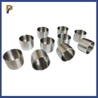 China Zr702 Zirconium Crucible 21ml 30ml Straight Wall Cylindrical High Temperature for sale