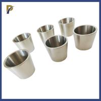 China Zr702 Zirconium Crucible 25ml 50ml Tapered Analysis Crucible 1mm 2mm Wall Thickness for sale