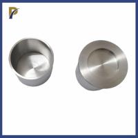 China Flanged Rims Zirconium Crucible with Lid 25ml 2mm for Fusion Flux ICP-OES Analyses for sale
