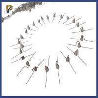 China 3 Strand 0.8mm Tungsten Coil Wire Wolfram Heater Door Shape for Vacuum Coating 99.95% Purity for sale