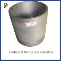 China High Temperature Tungsten Pot Sintering Tungsten Crucible For Sapphire Crystal Growth for sale
