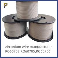 China Zirconium Niobium Alloy Wire RO60705 RO60706 0.1-6.0mm ASTM B550 for Chemical Industry for sale