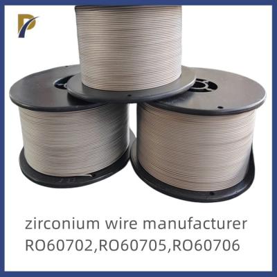 China Zirconium Niobium Alloy Wire RO60705 RO60706 0.1-6.0mm ASTM B550 for Chemical Industry for sale